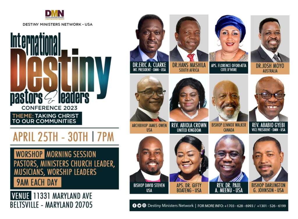 2024 Conference – Destiny Ministers Network