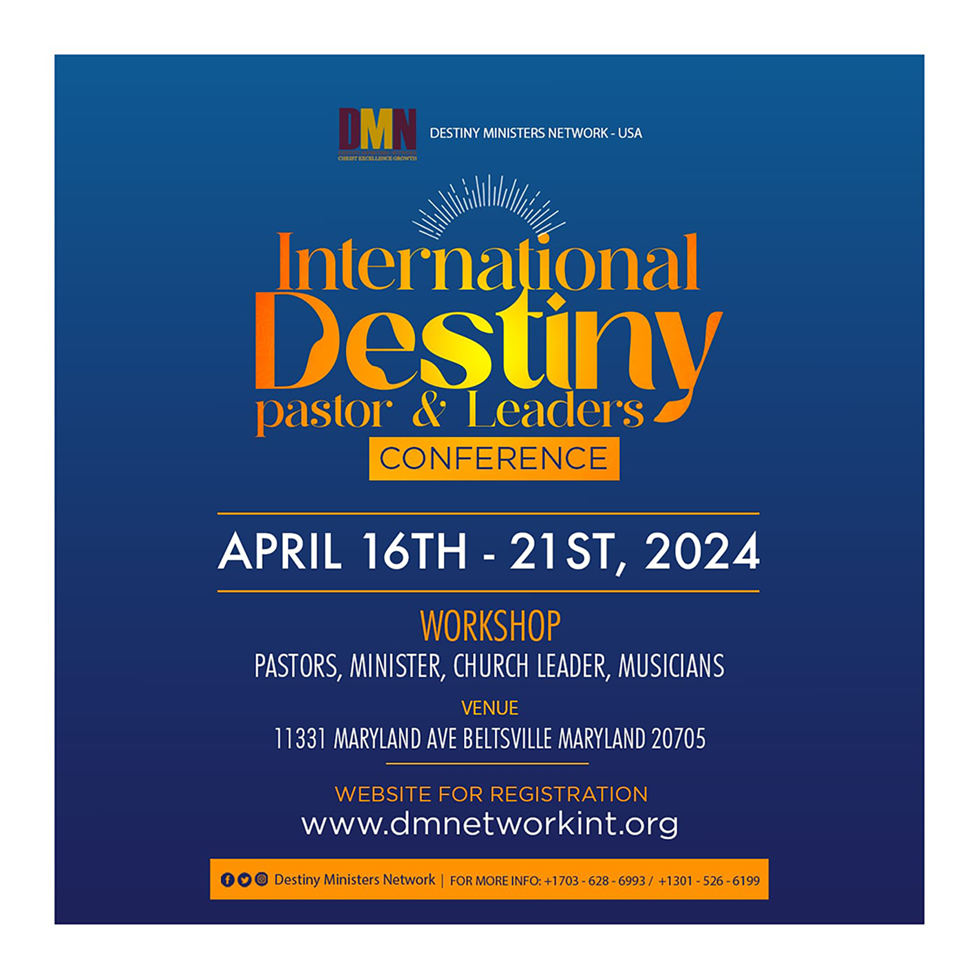 conference – Destiny Ministers Network